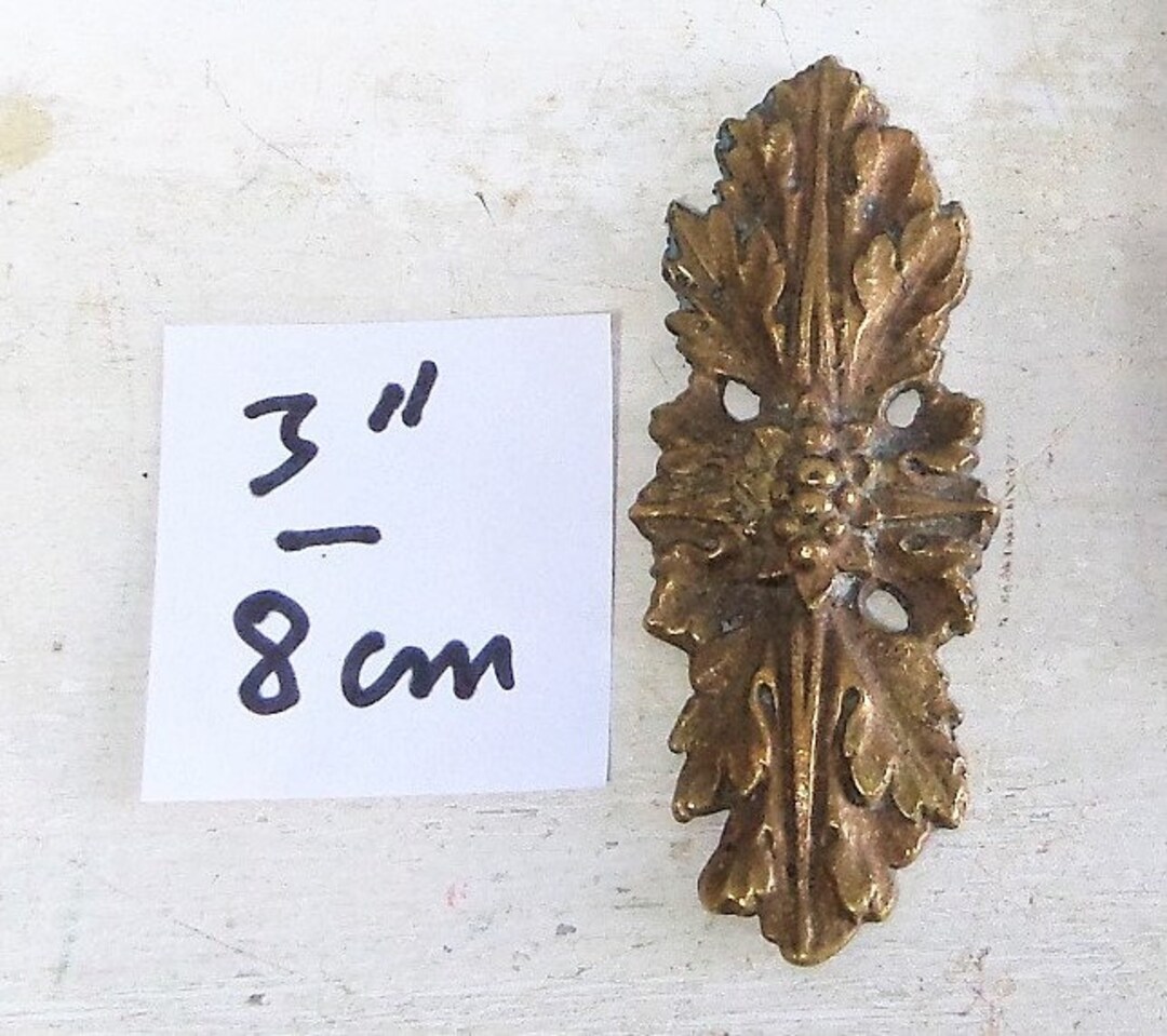 Antique Decorative Escutcheon Bronze Plate 1920s . - Etsy
