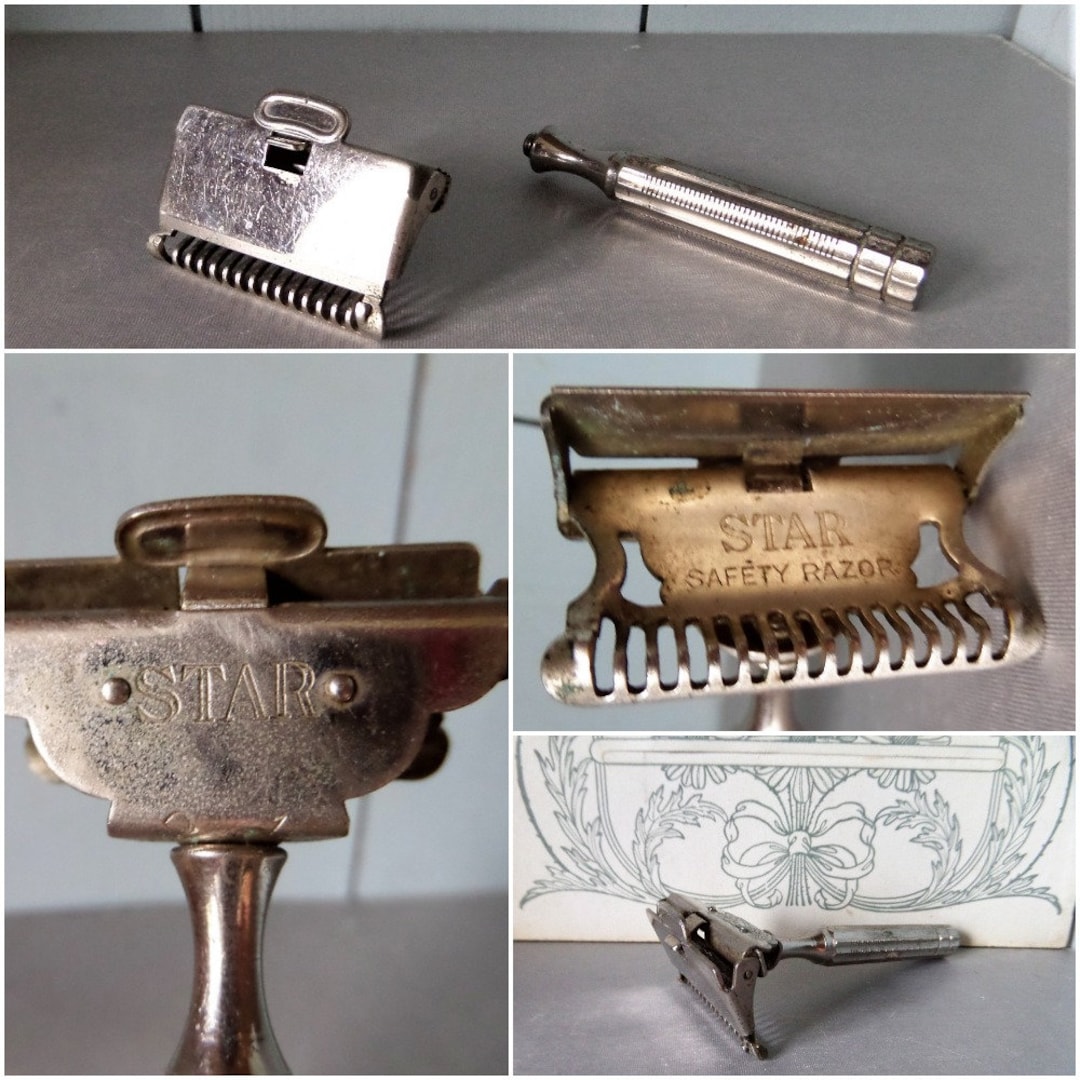 Antique US Safety Razor STAR 1900s - Etsy