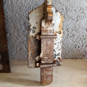 15" Hand Forged Medieval Antique Slide Bolt Latch Lock,chateau Decor - Etsy
