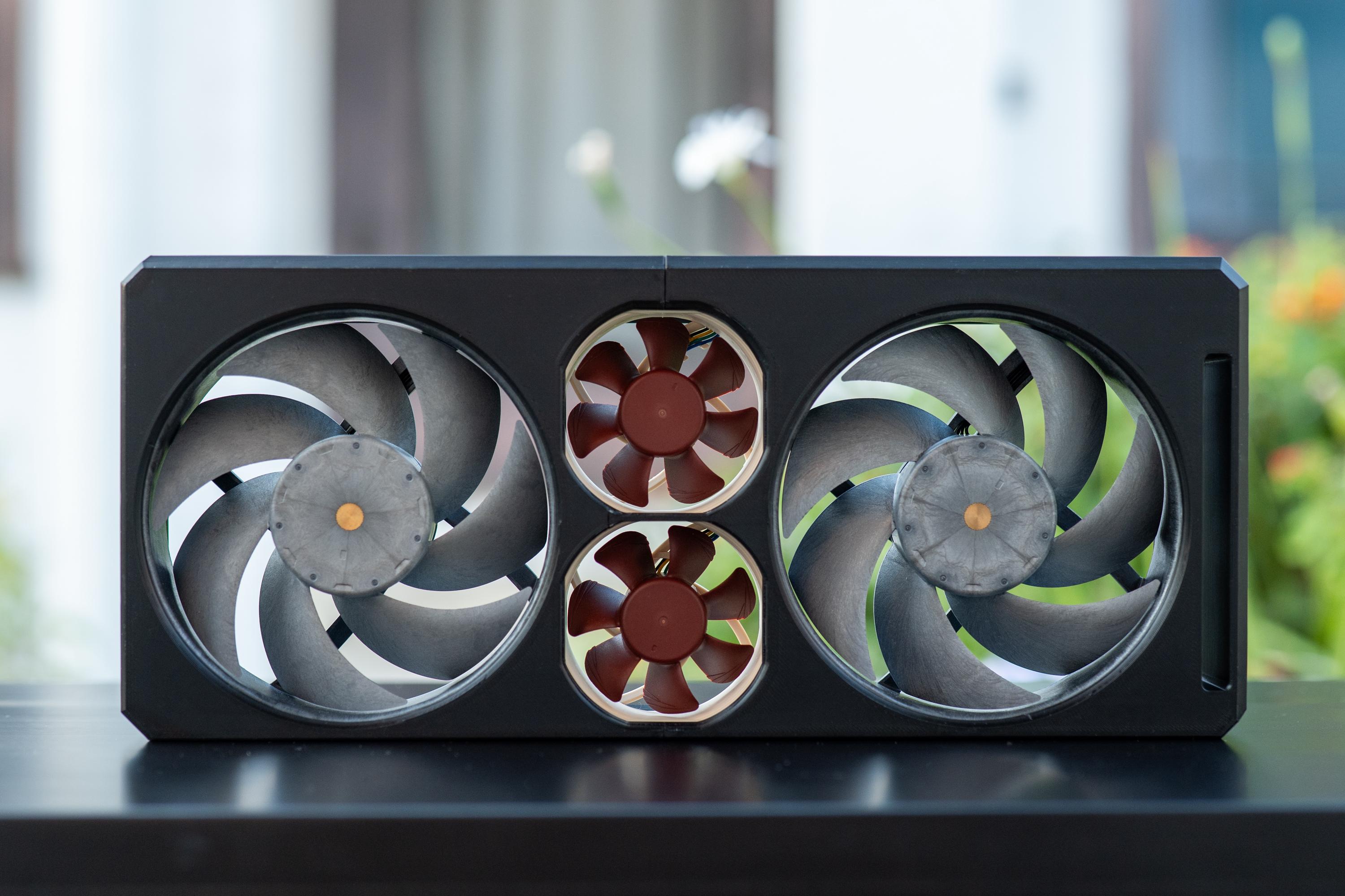 MSI Ventus 5090 GPU Custom Shroud – Phanteks & Noctua Fan Mod - Fans ...
