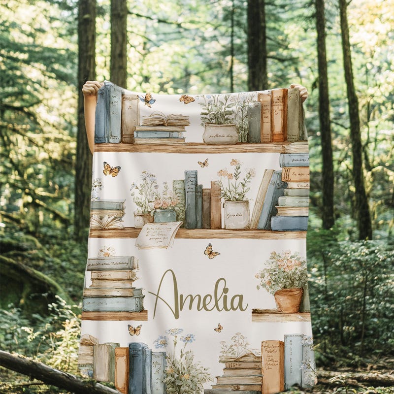 Book Club Blanket Custom - Etsy UK