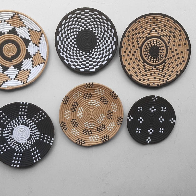 Rwanda Basket Wall Decor - Etsy