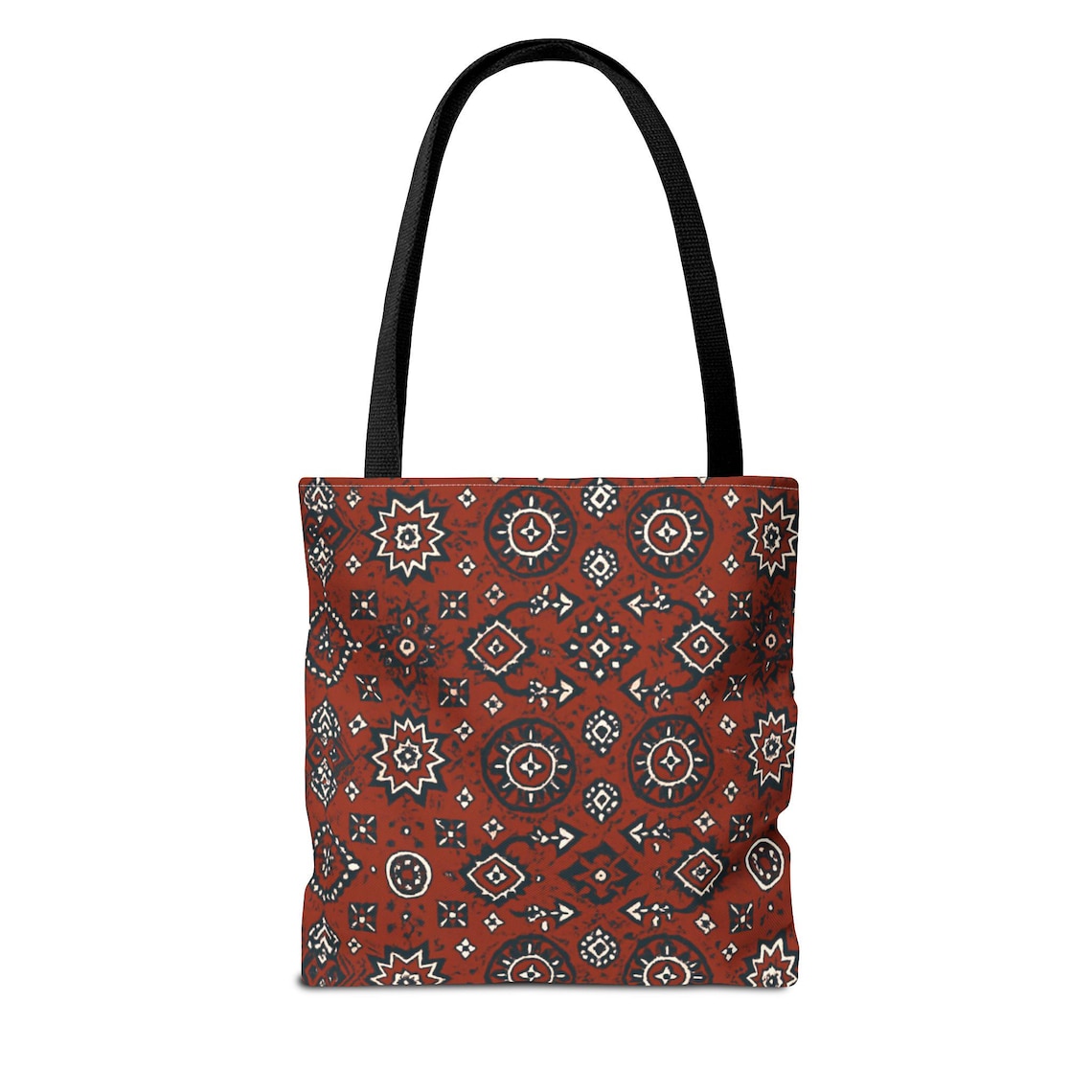 Karachi Culture Tote Bag - Biryani and Ajrak Fun - Day to Day Use for ...