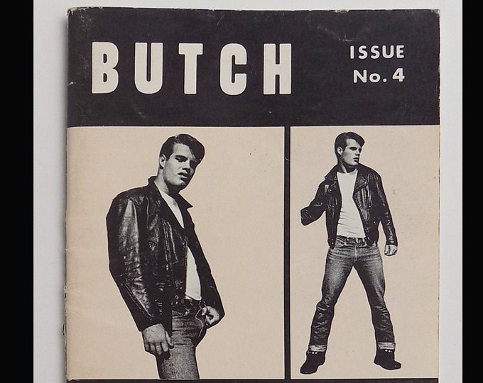 RARE 1966 "butch" #4 Adult Magazine for Men / Racy / Sexy / Gay / Art ...