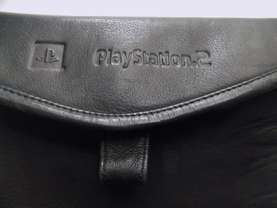 Rare 1990s PlayStation 2 Promo leather travel case an… - Gem