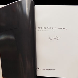 First Edition , Signed , "the Electric Image" by Chris Kitze, / Art ...