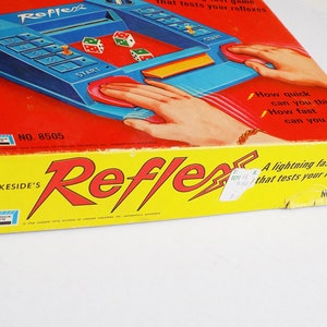 1966 REFLEX Game / 1960s / Physical Reaction / Incomplete Game / Box in ...