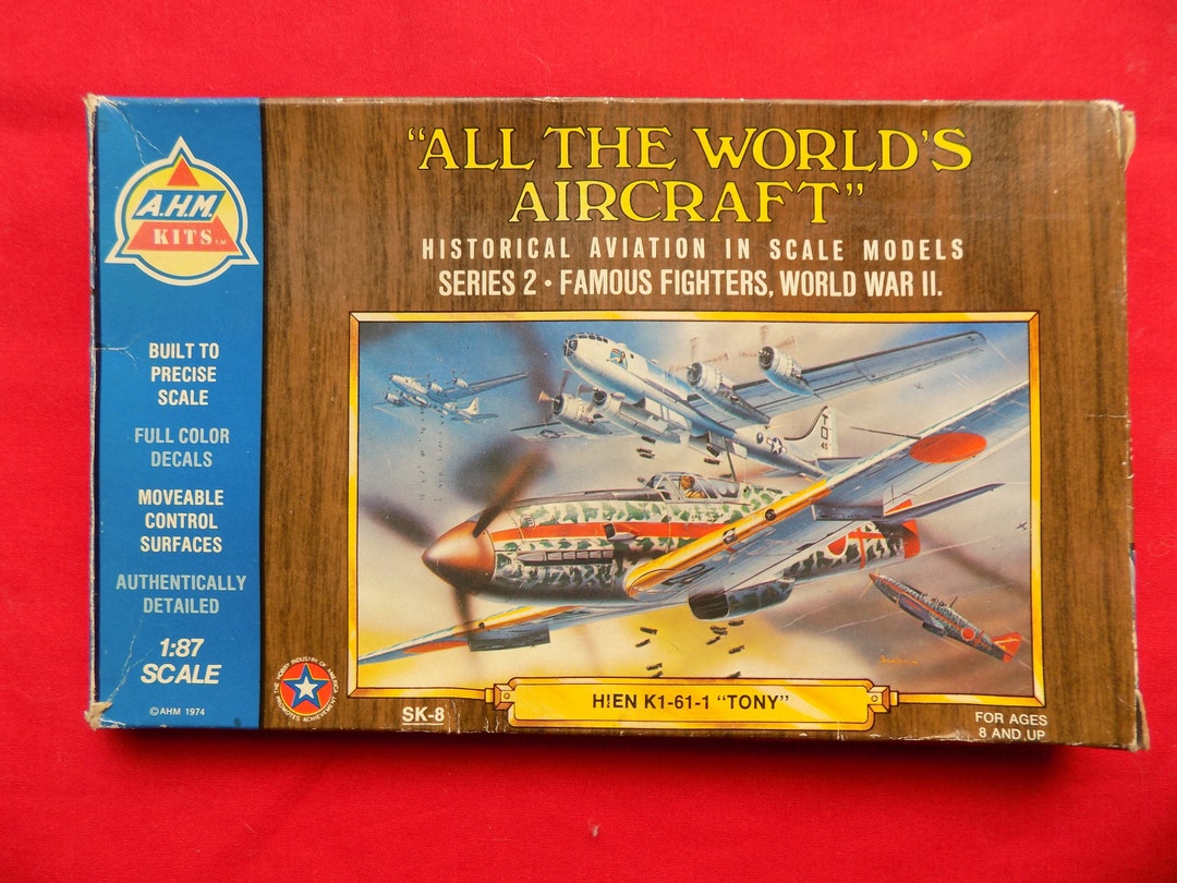 1974 Model Airplane Kit Unopened / All the World's - Etsy