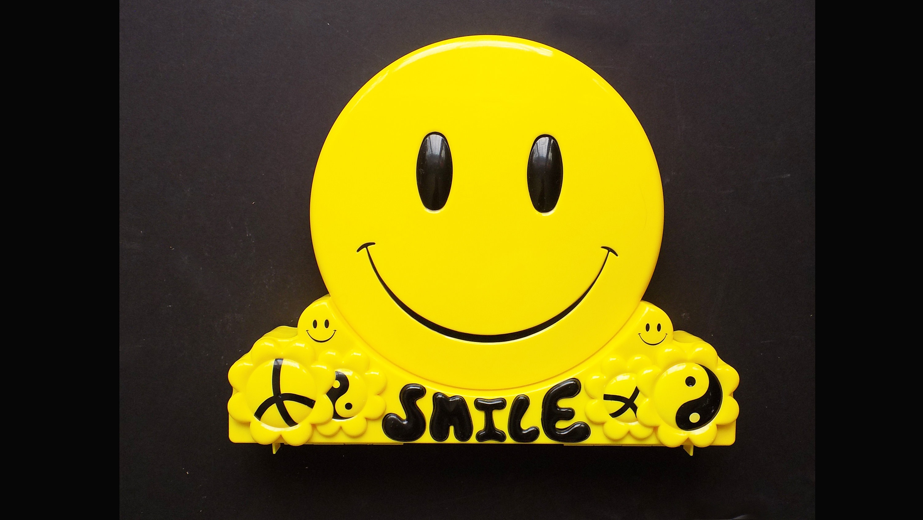 1997 Happy Face Art caddy and display / stamp art / stamp pad | Etsy