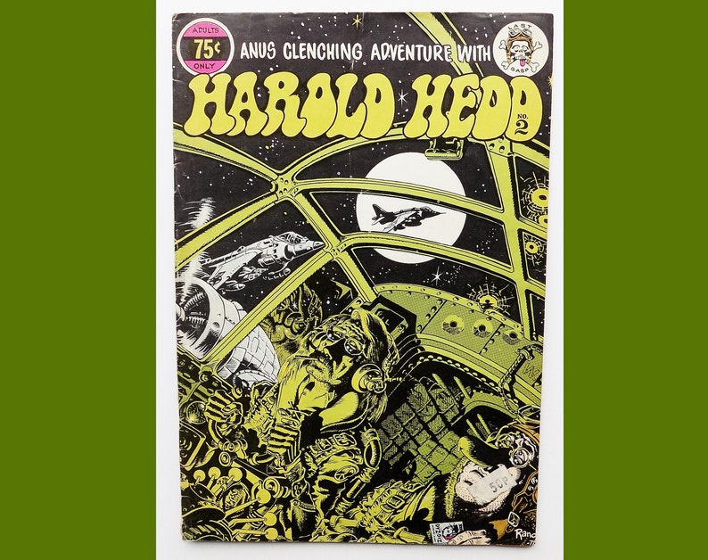 1973 HAROLD HEAD Comic Book by Rand H. Holmes / Last Gap - Etsy