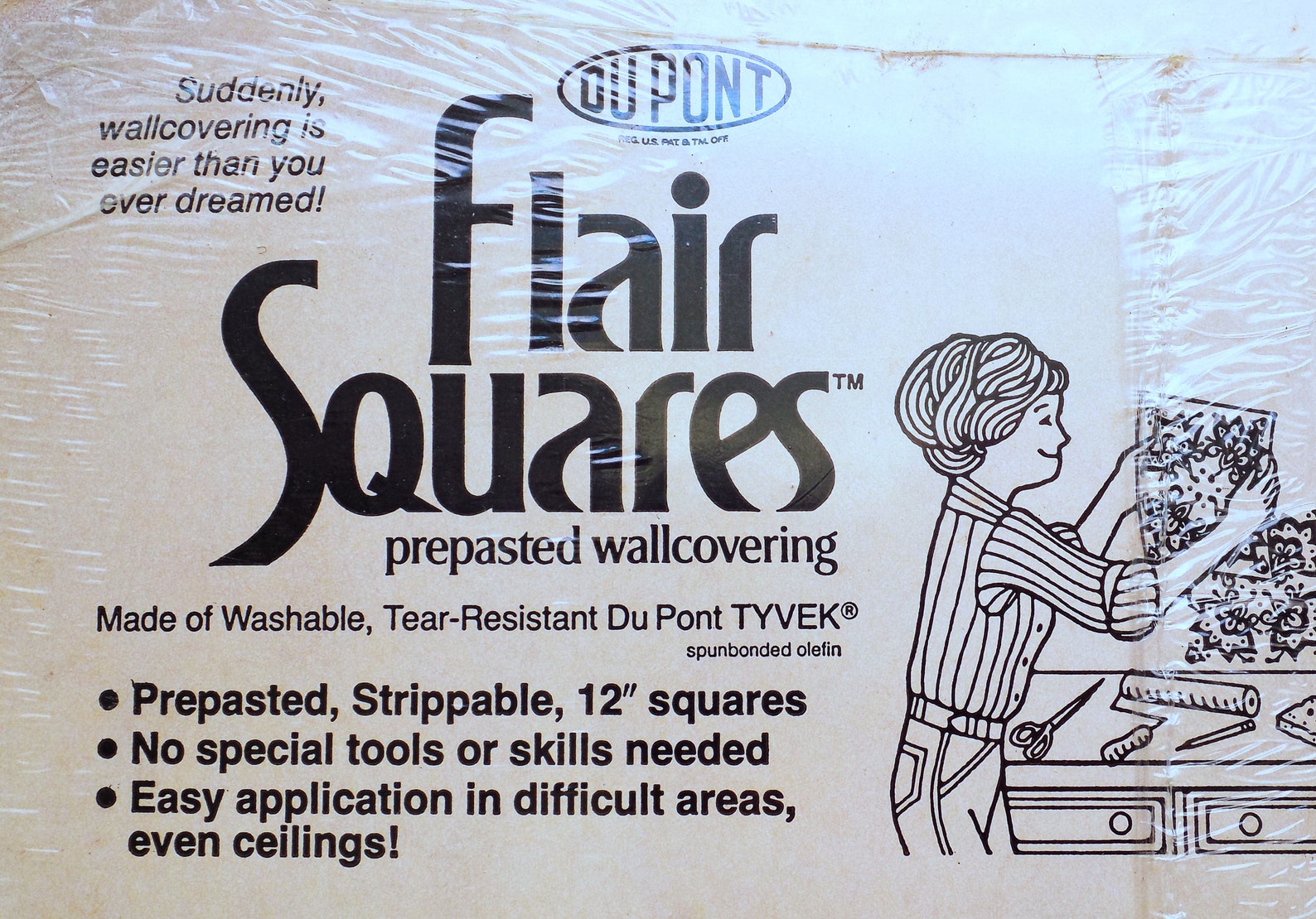 1960s Dupont Flair Squares / Decals / 3 Packs / 15 Squares per - Etsy