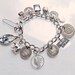 1960s Texas-transportation Themed Sterling Silver BEAU Charm Bracelet ...