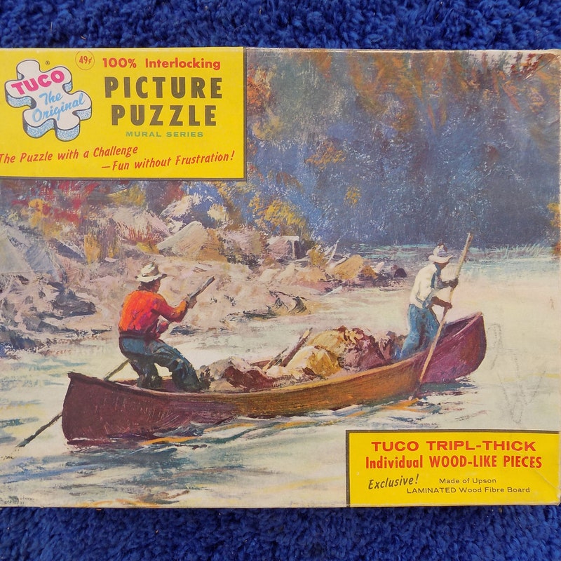 Canoe Puzzles and Games - Etsy