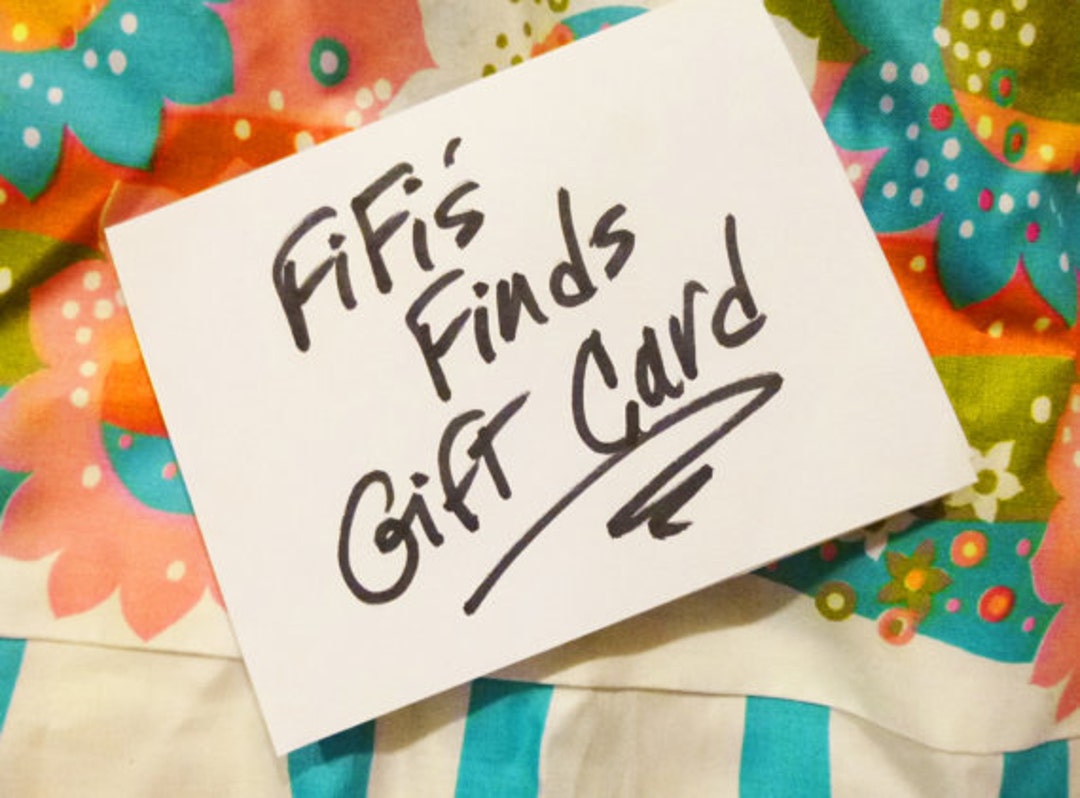 Gift Card - Etsy