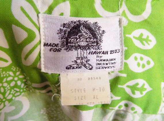 1970s Teleflora Hawaiian Shirt / Advertising / 1973 /… - Gem