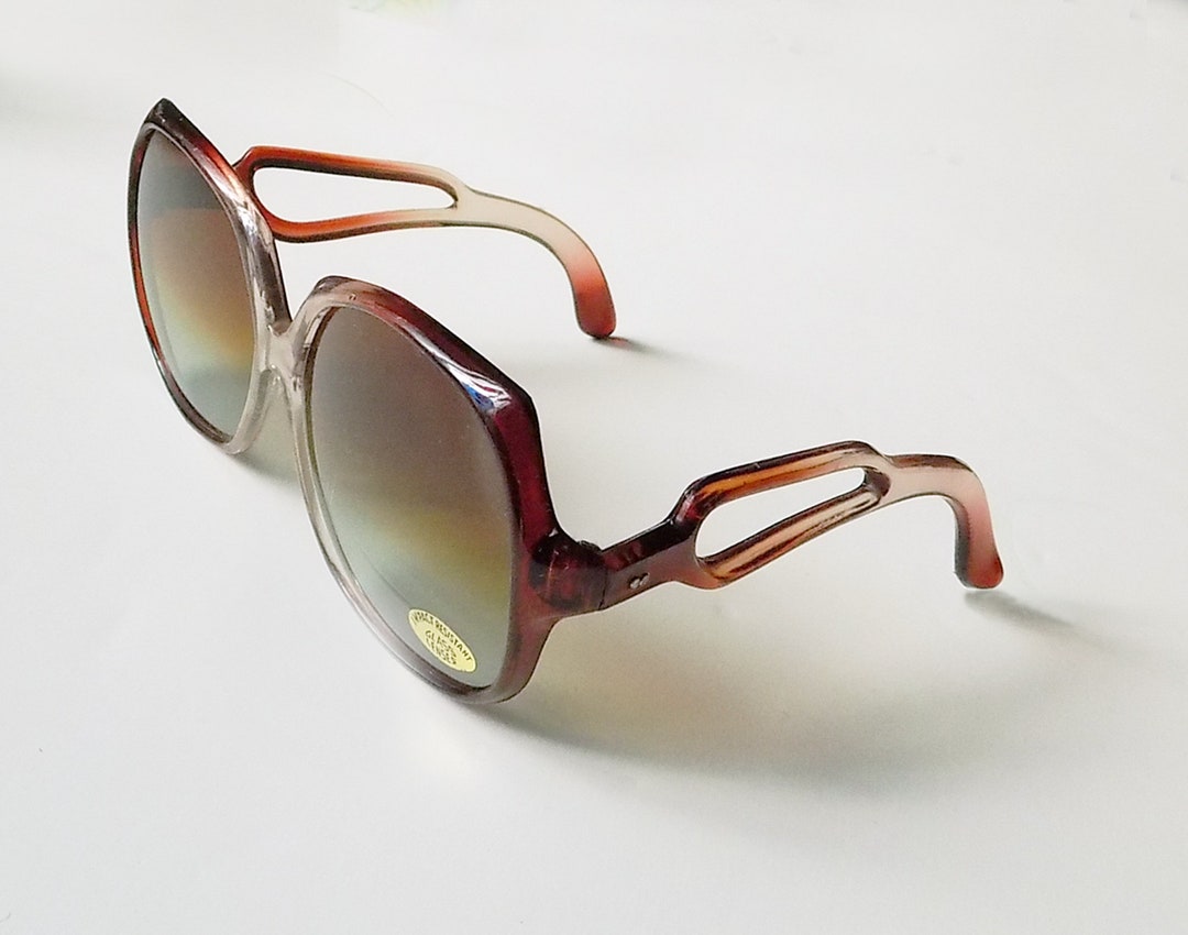 1980s BUG EYE Deadstock Sunglasses With Original Sticker Still Attached ...