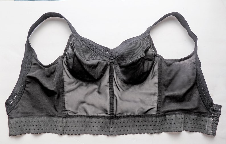 1950s-60s WARNER Long Line Bra / Corset / Merry Widow / Betty Page ...