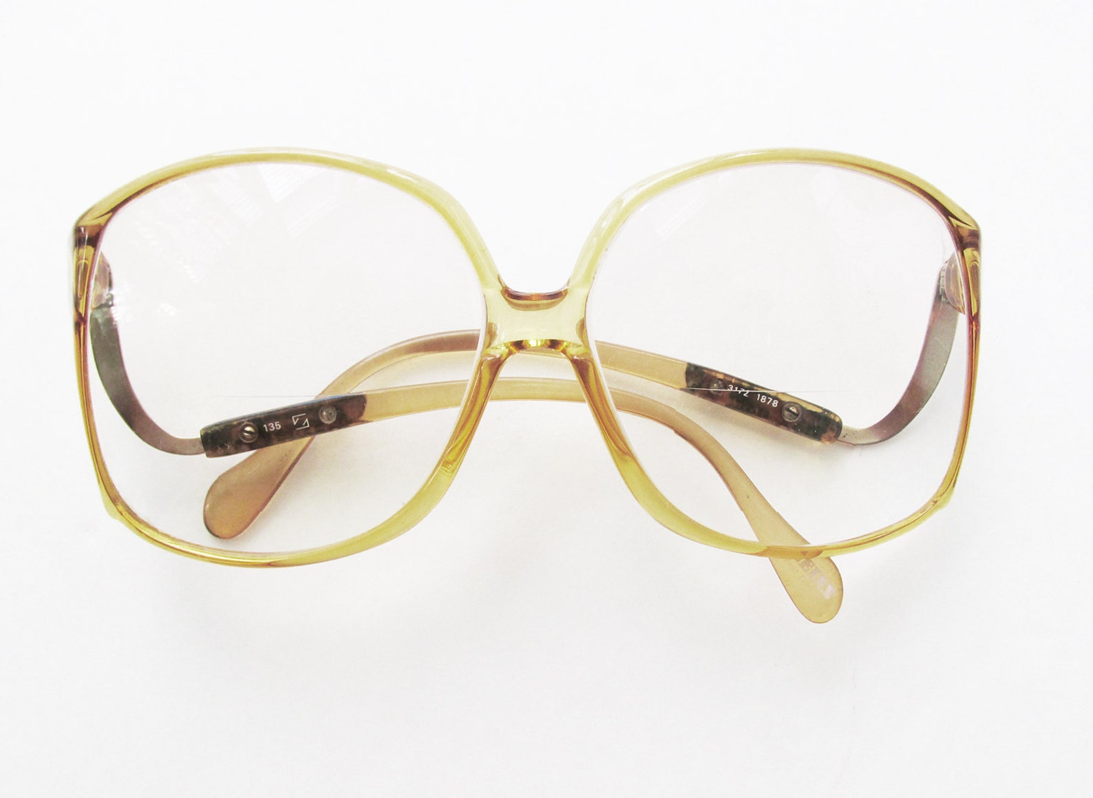 1980s West German ZEISS Amber Frames / European / Continental - Etsy
