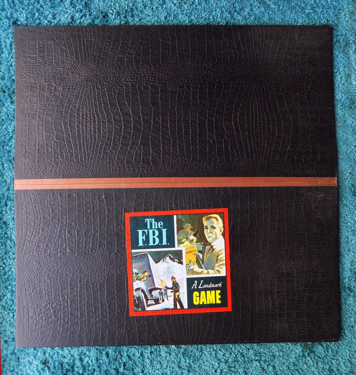 1950s original THE F.B.I. Game board / Board only / near mint | Etsy