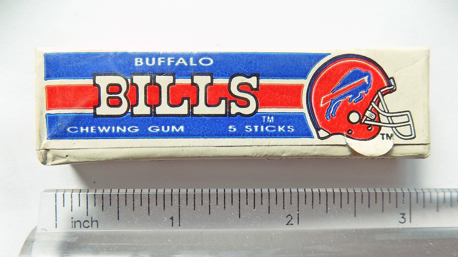 RARE Vintage Buffalo Bills Unopened Pack of Stick Chewing Gum/ - Etsy