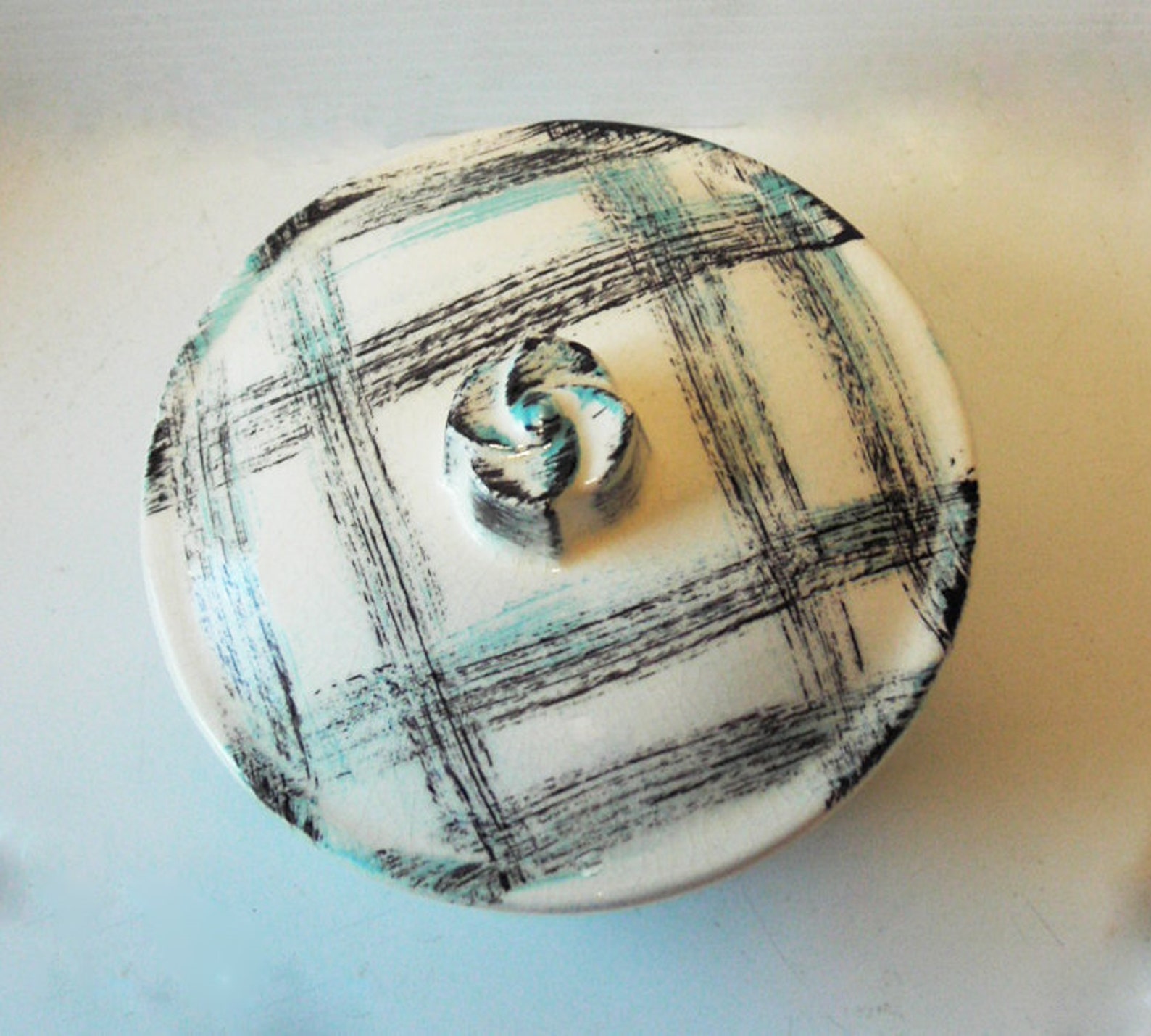 1950s Atomic Era Ceramic Serving Dish With Lid - Etsy