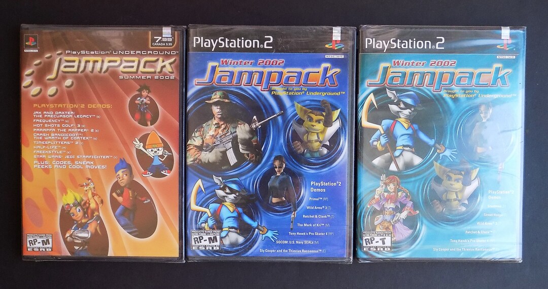 2002 Factory Sealed Playstation 2 Demos , One Summer and 2 Winter, Sold ...