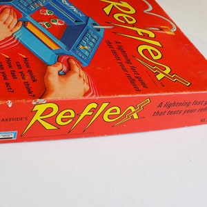 1966 REFLEX Game / 1960s / Physical Reaction / Incomplete Game / Box in ...