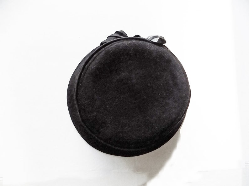 1930s-50s Slouch Hat / Wool / Elastic Band / Size 22 / With - Etsy