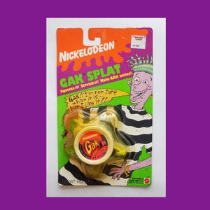 1994 GAK Splat by Nickelodeon, Unopened, Packaging in Excellent ...