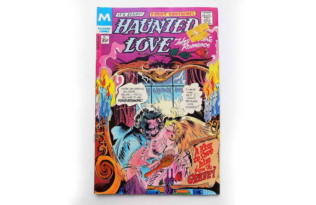 1978 HAUNTED LOVE Modern Comics First Edition / Very Fine Condition ...