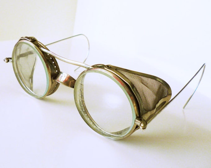 Early Steampunk Gothic Vintage Goggles - Etsy