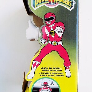 1994 Power Ranger Cup Caddy / New-in-box / MINT Condition / NO FLAWS ...