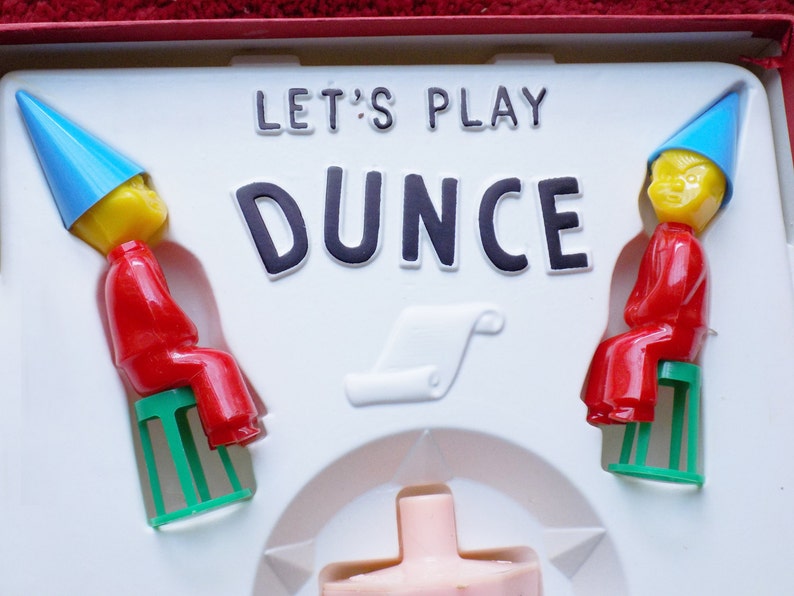 1955 DUNCE Game for 2 or More by Shaper / Ghosts / - Etsy