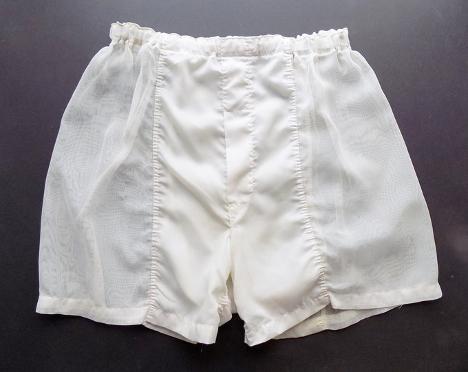 1950s Vintage REIS Nylon Boxer Shorts Size 36 Waist / Men's Vintage ...
