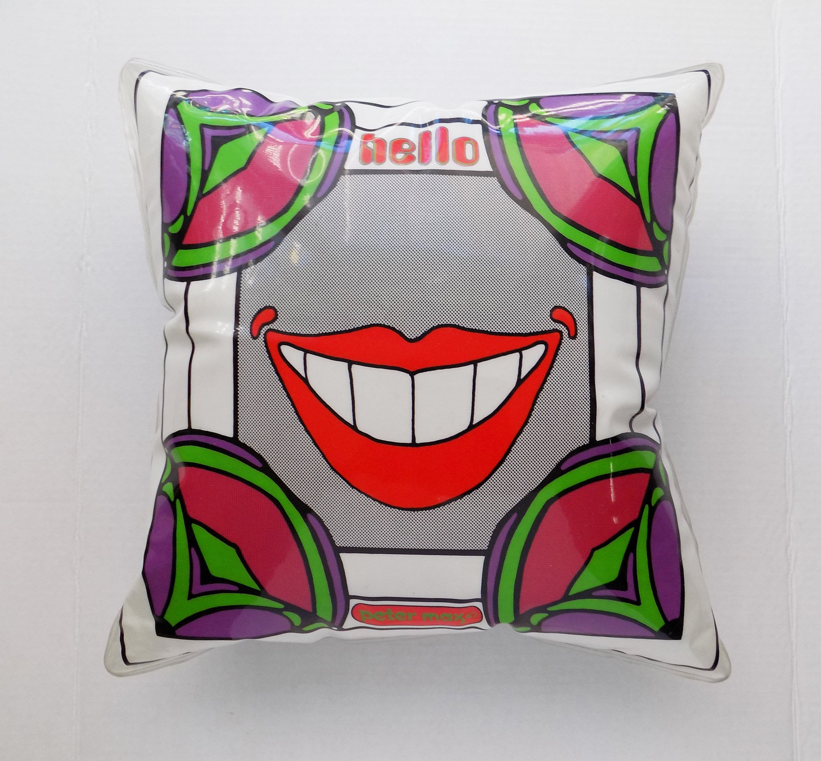 1960s Original PETER MAX inflatable vinyl pillow / art / Pop | Etsy