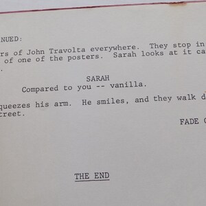 1978 Paramount Movie Script / "sweepstakes" / Movie Memorabilia / - Etsy