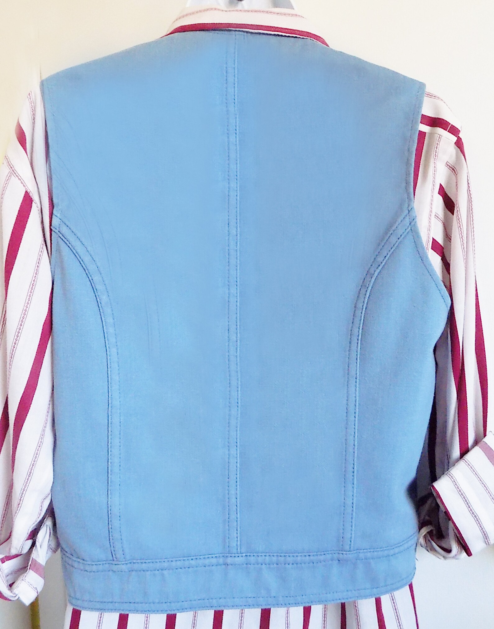 1970s Brushed Denim SEPARATE-LEES by LEE Vest With - Etsy