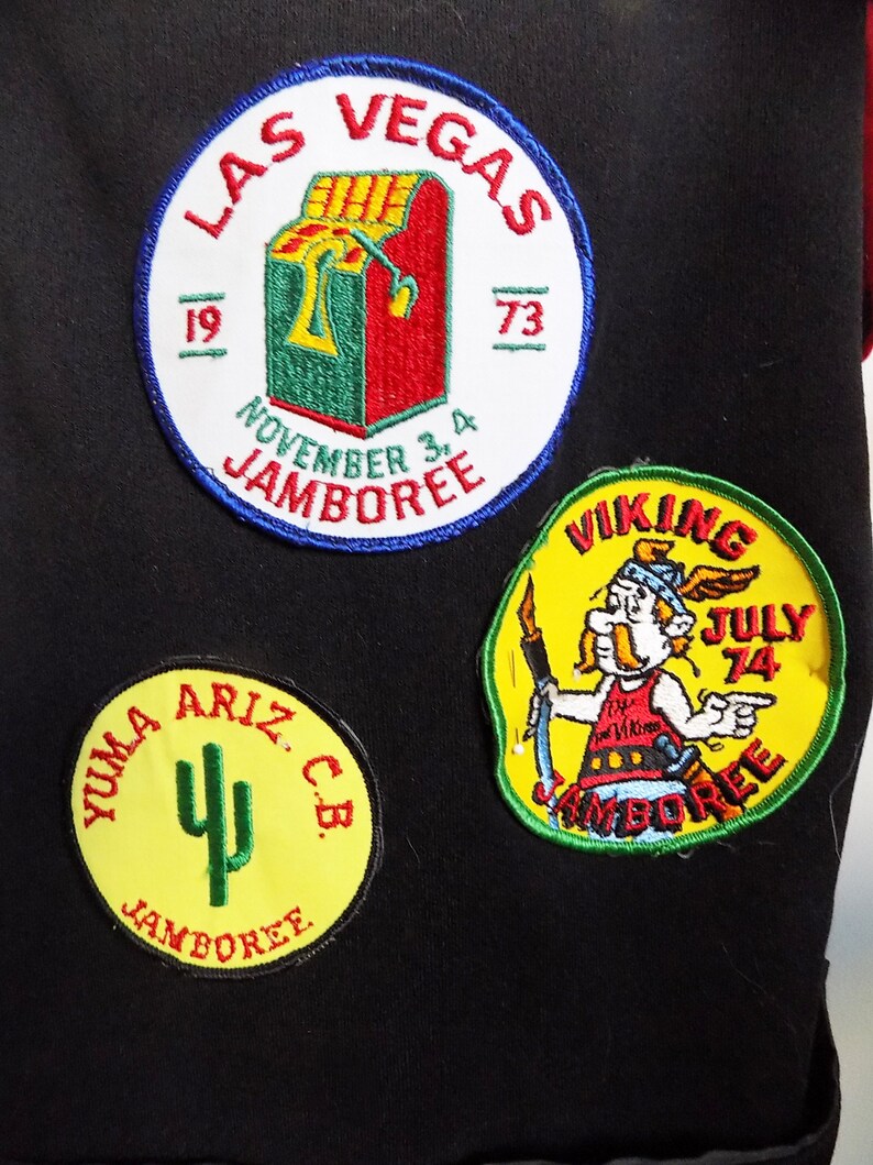 1970s CB Radio Operator Vest / Jamboree / Webelos / 1776 / Las - Etsy