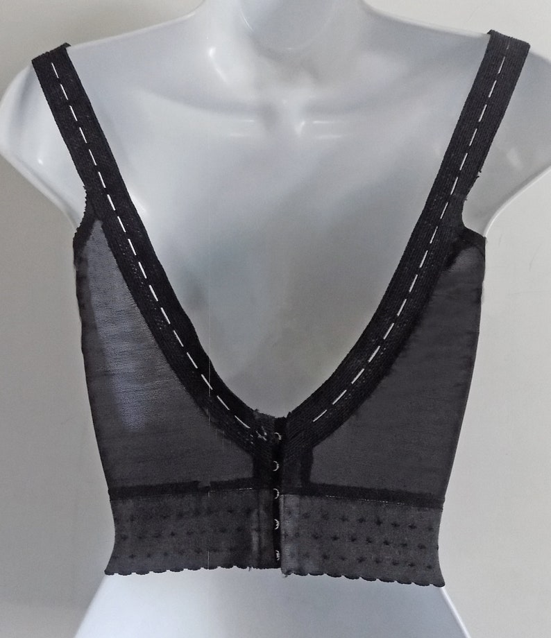 1950s-60s WARNER Long Line Bra / Corset / Merry Widow / Betty Page ...