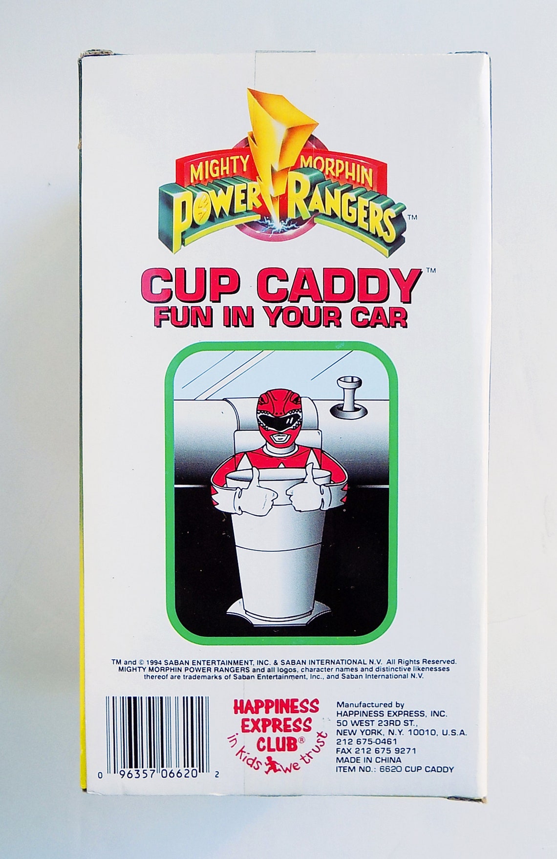 1994 Power Ranger Cup Caddy / New-in-box / MINT Condition / NO - Etsy