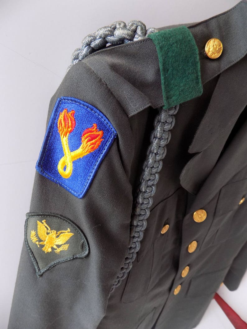 1960s Army Ranger Officers Uniform Dress Jacket / Coat / - Etsy