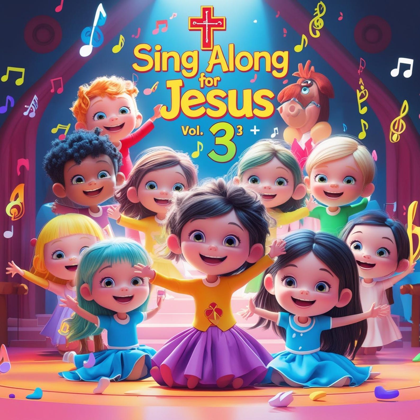 Kingdom Kidz Sing Along for Jesus Vol. 3 – Christian Songs for Toddlers ...