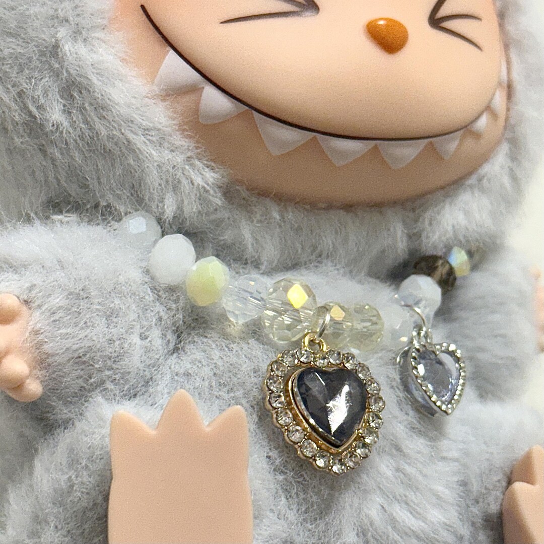 LABUBU Moonlight Frost Bead Necklace - Etsy