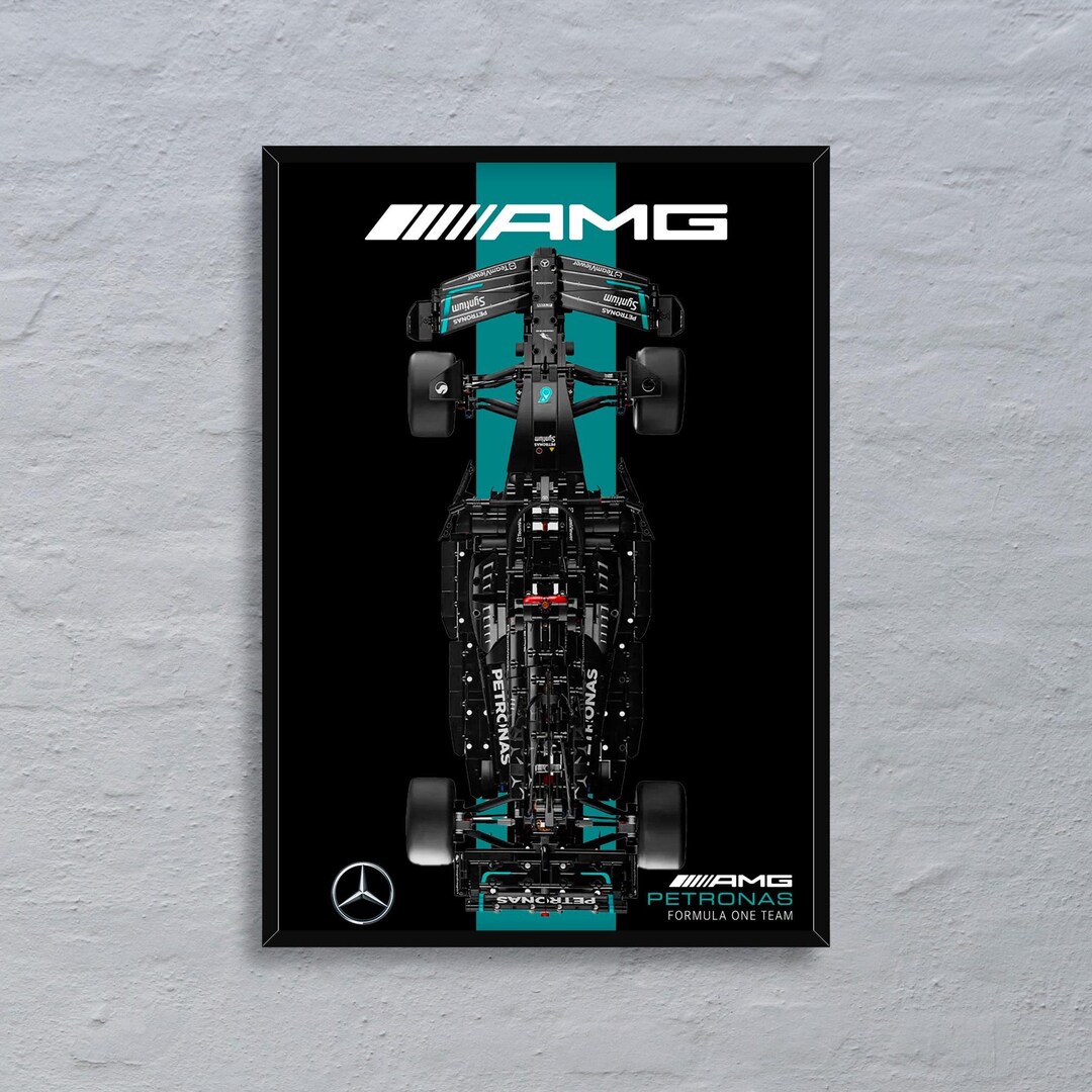 Digital Poster Mercedes-amg F1 W14 E Performance - 50x70cm | Artwork ...