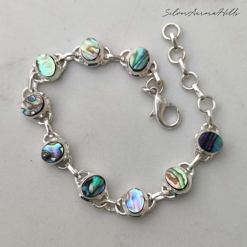 Abalone Bracelet - Etsy