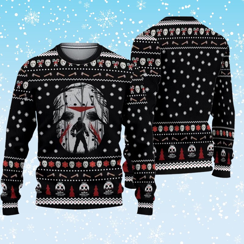 Jason Christmas Jumper - Etsy UK