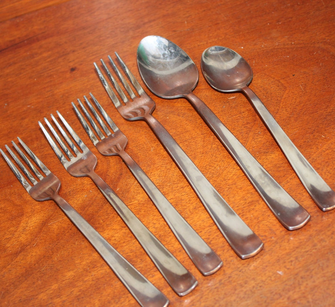 Vintage Flatware | GIBSON From China 25 | Pattern Simple Design ...