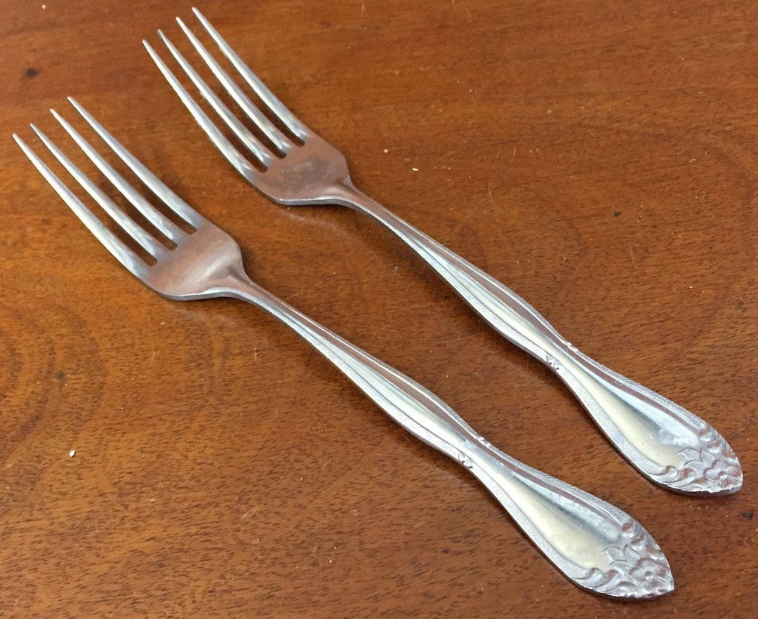 Vintage Stainless Flatware CAS4 in CARLTON Stainless | Flowers ...