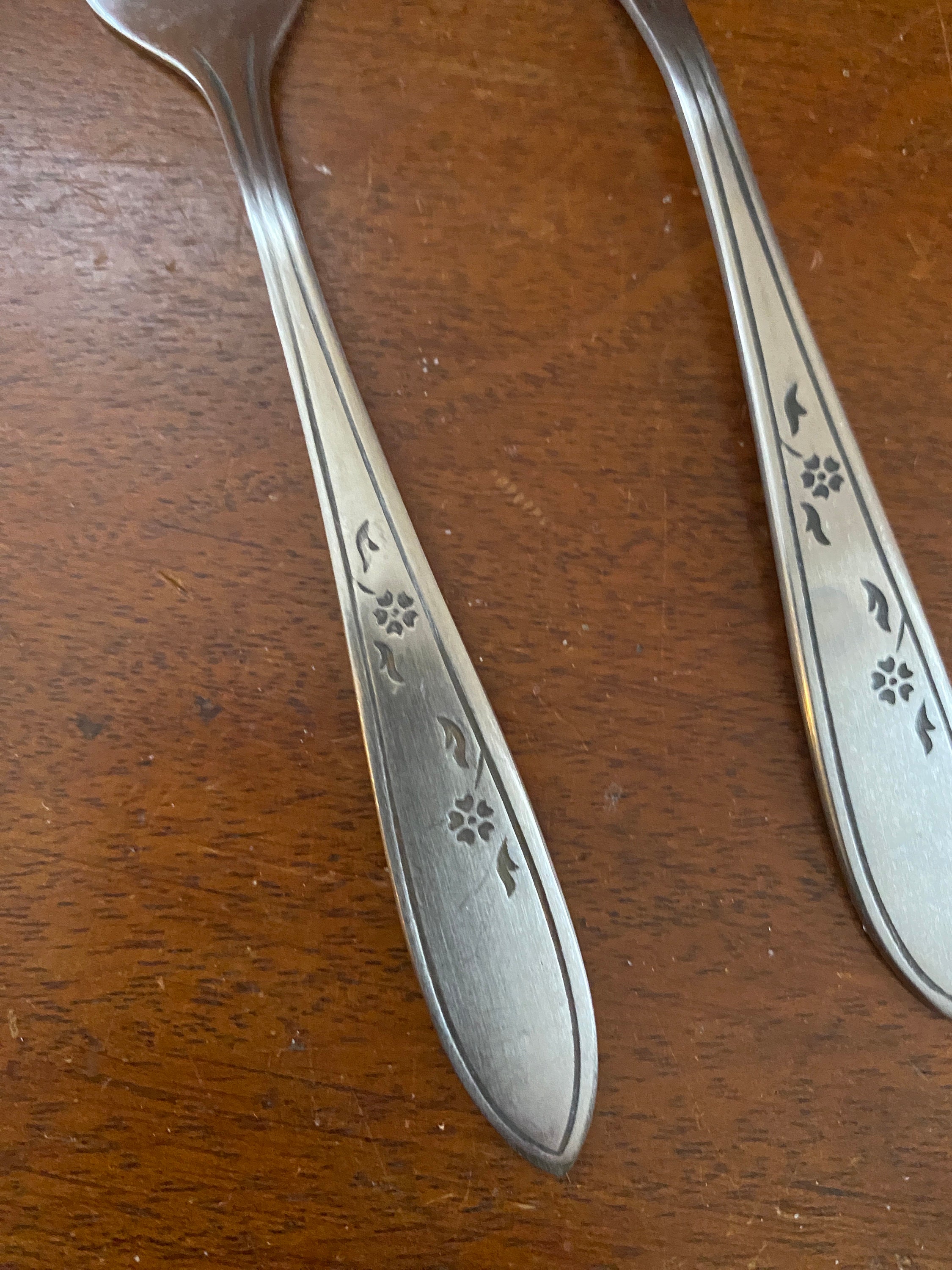 Imperial Flower Dance Stainless Steel Flatware - Vintage Silverware ...