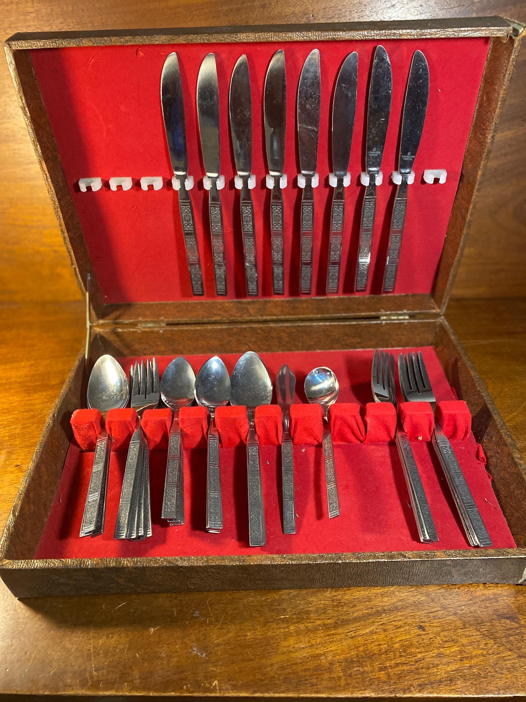 Set of 50 Lifetime Cutlery LCU55 Stainless Flatware Taiwan Eternally ...